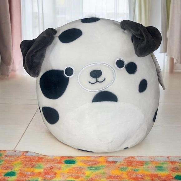 Squishmallows | Toys | Squishmallow Kellytoy Dustin Dalmatian Dog 8 ...